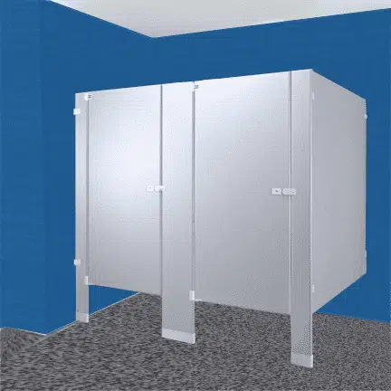 MyLoo Standard Partitions - Solid Plastic HDPE