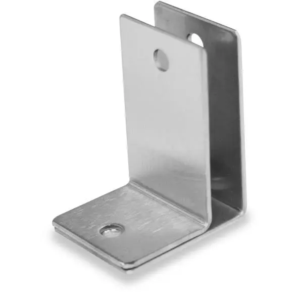 Bracket - One Ear Wall for 1/2" - Stainless Steel