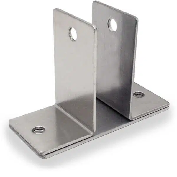 Bracket - Two Ear Wall for 1" - Stainless Steel