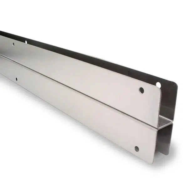 Bracket - Continuous 1" to 1" H-Bracket - Stainless Steel