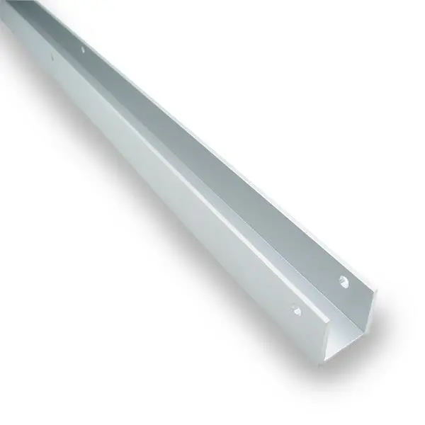 Bracket - Continuous U-Bracket for 1" - Aluminum