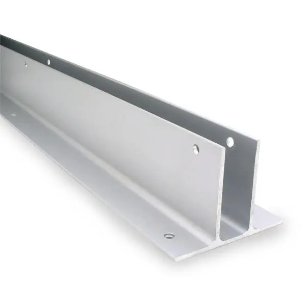 Bracket - Two Ear Continuous Wall for 1" - Aluminum