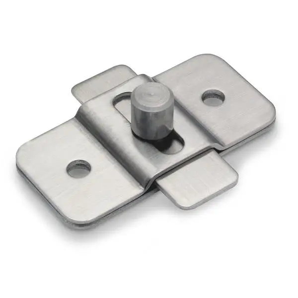 Latch - Surface Mounted Slide - Stainless Steel