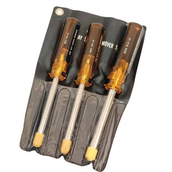 Hardware Tools - One-Way Screw Remover 3 Pack (8915/8925/8935 ...