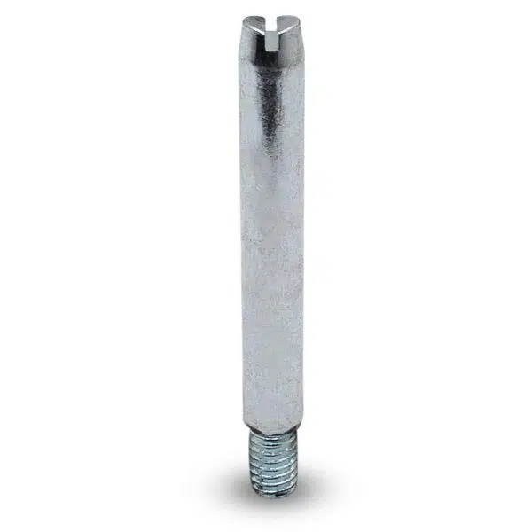 Hinge - Threaded 3/8" Hinge Pin - Zinc Plated Steel